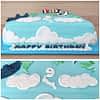 World Map Travel Cake - Birthday Cake Ideas - CakeLovesMe