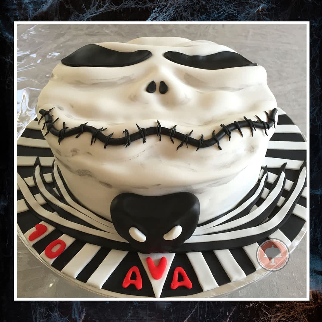 Jack Skellington Cake - Mischievous Nightmare Before Christmas Cake ...