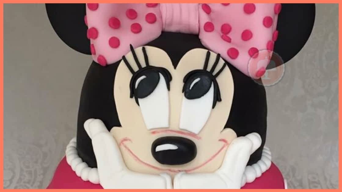Minnie Mouse Face Cake Pan
