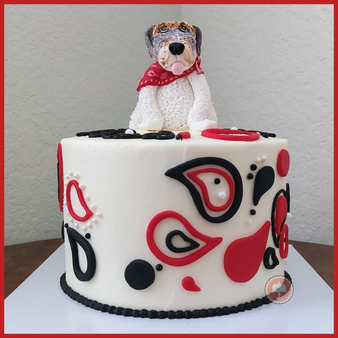 Friendly Dog Themed Birthday Cake: Creative How To Guide - CakeLovesMe